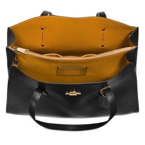 Coach | Bags | Coach Medium Tote With Strap Pebble Leather | Poshmark